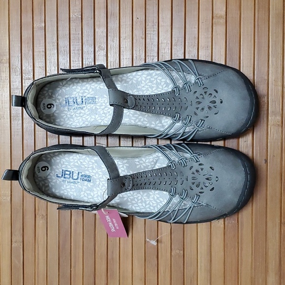 JBU | Shoes | Jbu By Jambu Sahara Casual Perforated Tstrap Shoe Size 9 ...